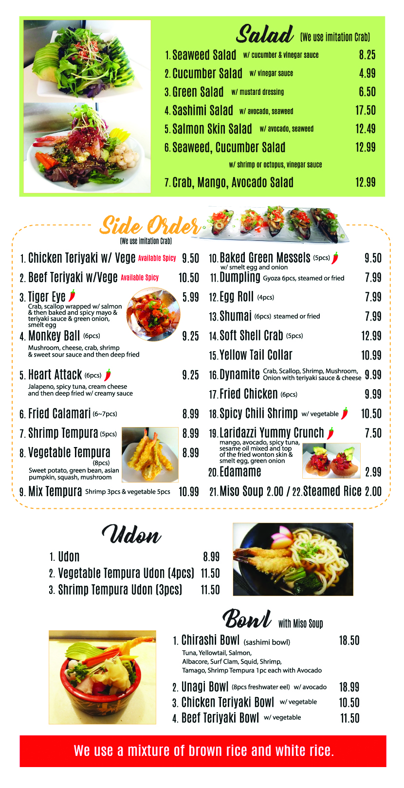 Menu – SushiGoneWild